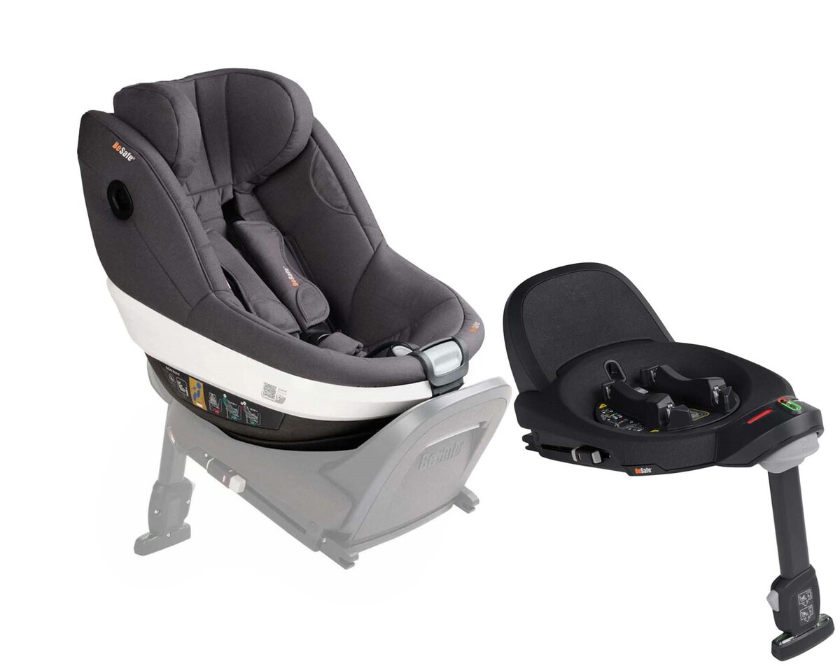 Kjøp BeSafe Beyond Bilstol inkl. Base, Dark Grey Mélange