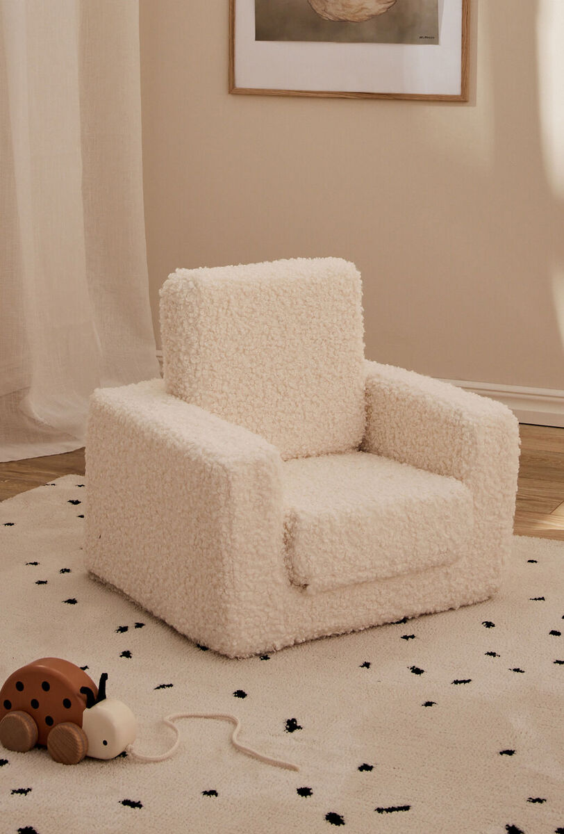 Kjøp Alice & Fox ISLA Brettbar Teddy Lenestol, Creme