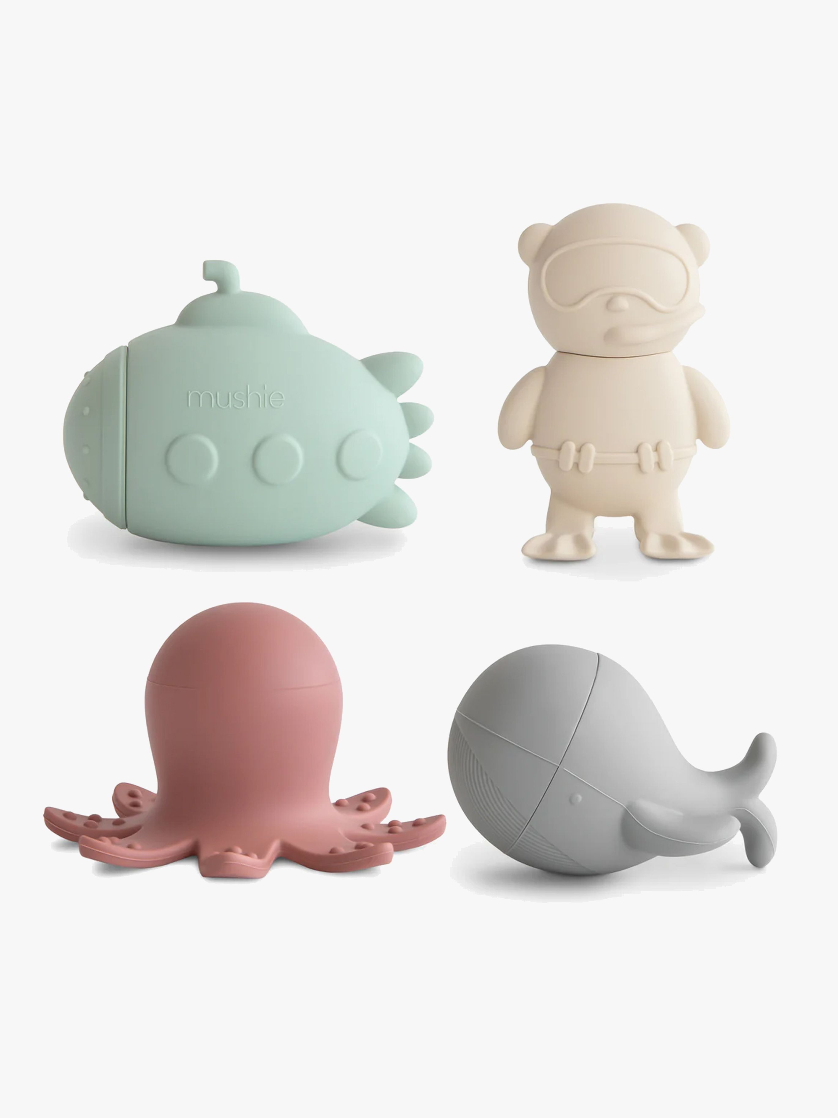 Kjøp Mushie Badeleker Livet i Havet 4-Pack