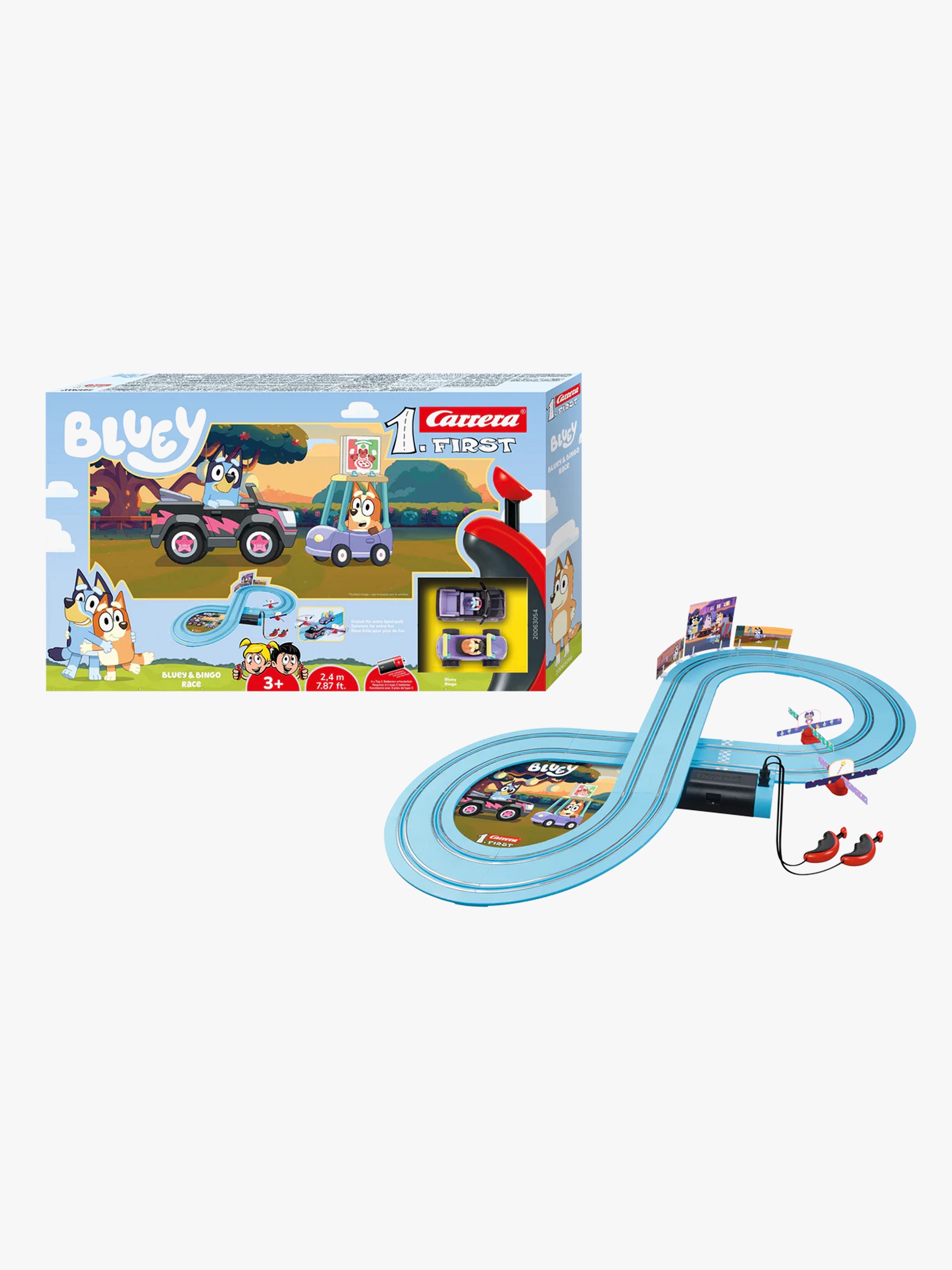 Kjøp Carrera Bluey Racerbane Racing Bluey & Bingo 2,4m