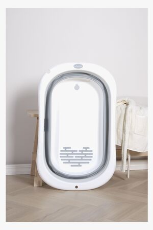 Kjøp Beemoo CARE Assist Sammenleggbar Badebalje, White/Grey