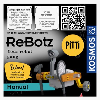 Kjøp Kosmos Rebotz Leke Pitti the Walking Robot