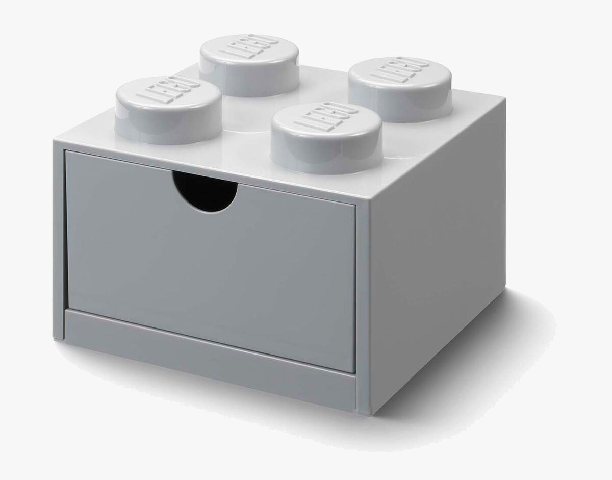Kjøp LEGO Oppbevaring med Skuff 4, Grå