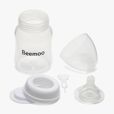 Kjøp Beemoo CARE Brystmelkflaske 180 Ml 2-pack inkl. Tut