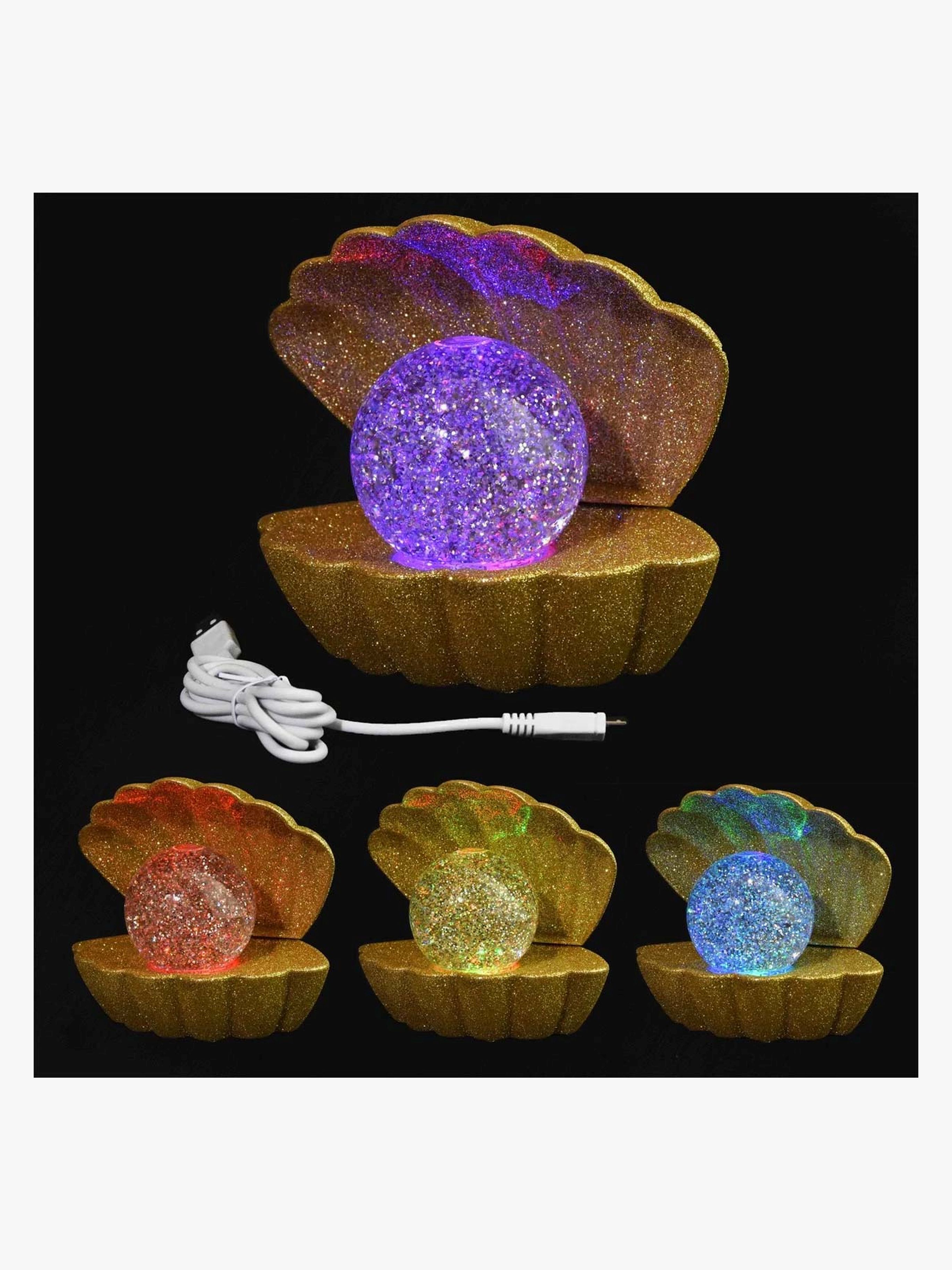Kjøp Robetoy Lampe Skjell med Glitreperle 15 cm | Jollyroom