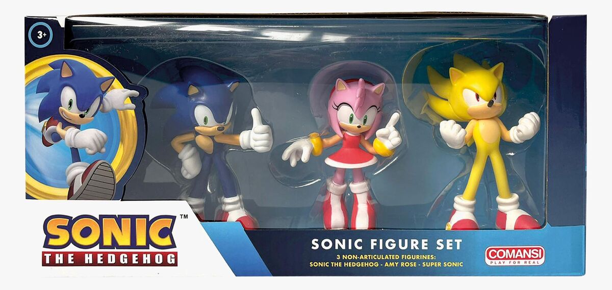 Kjøp Comansi Sonic Figursett 3 Stk