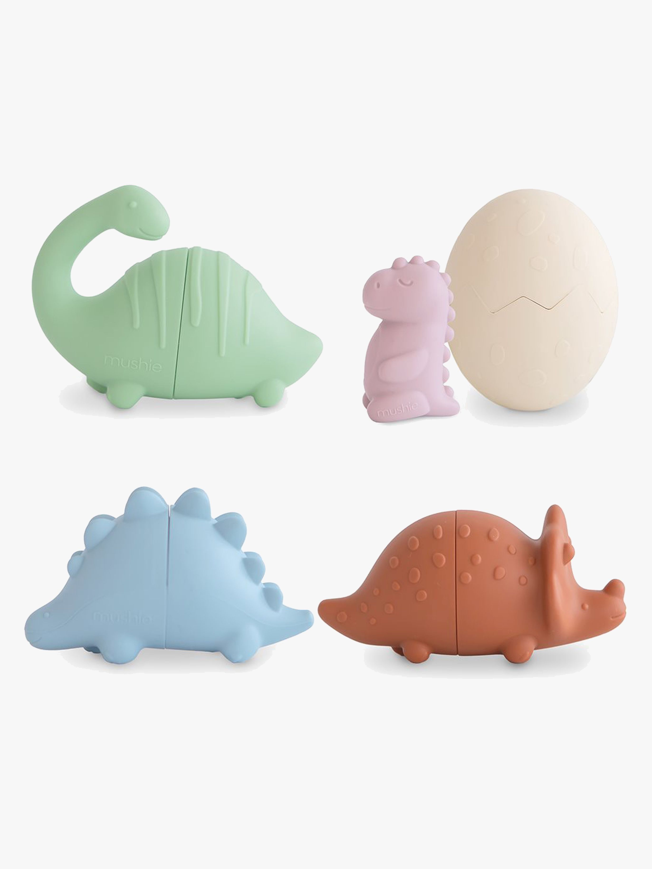 Kjøp Mushie Badeleker Dinosaur 5-Pakk
